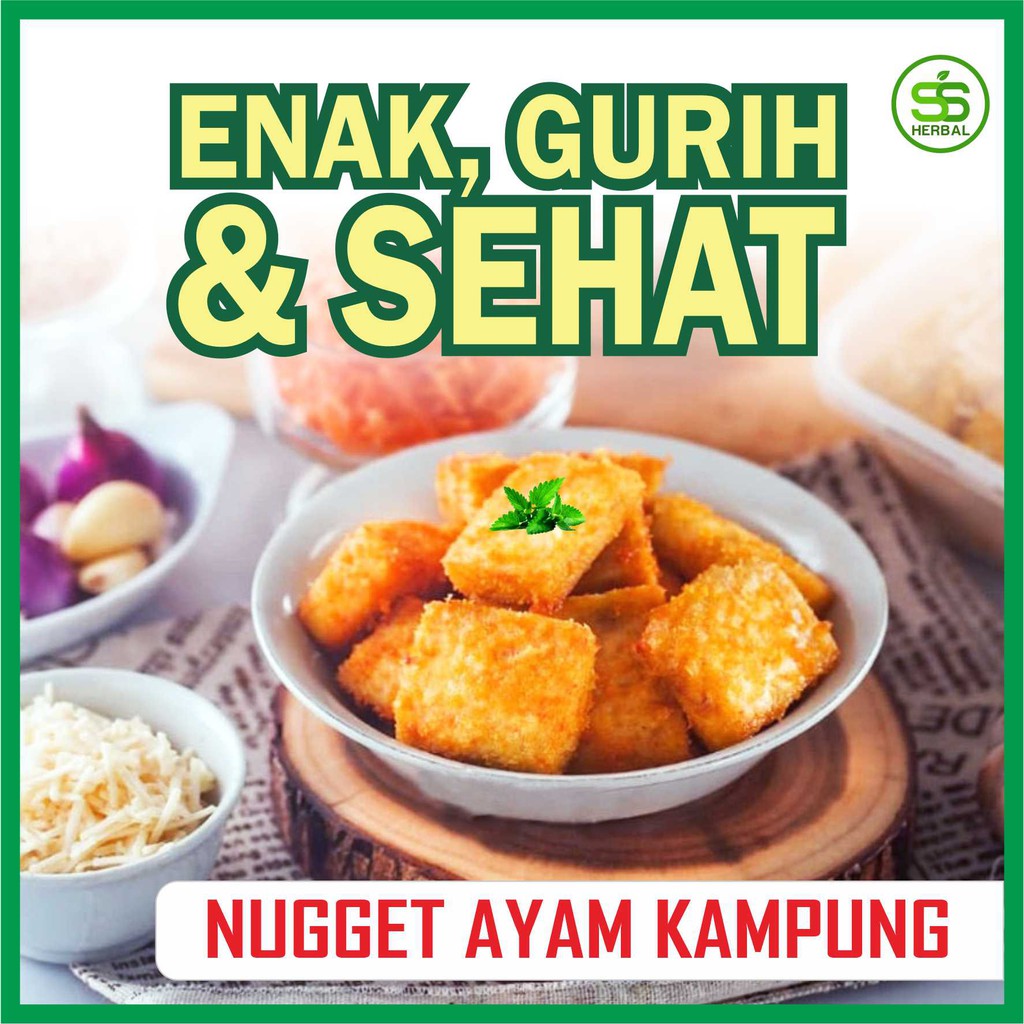 Jual chicken nugget ayam kampung homemade naget nuget makanan beku ...