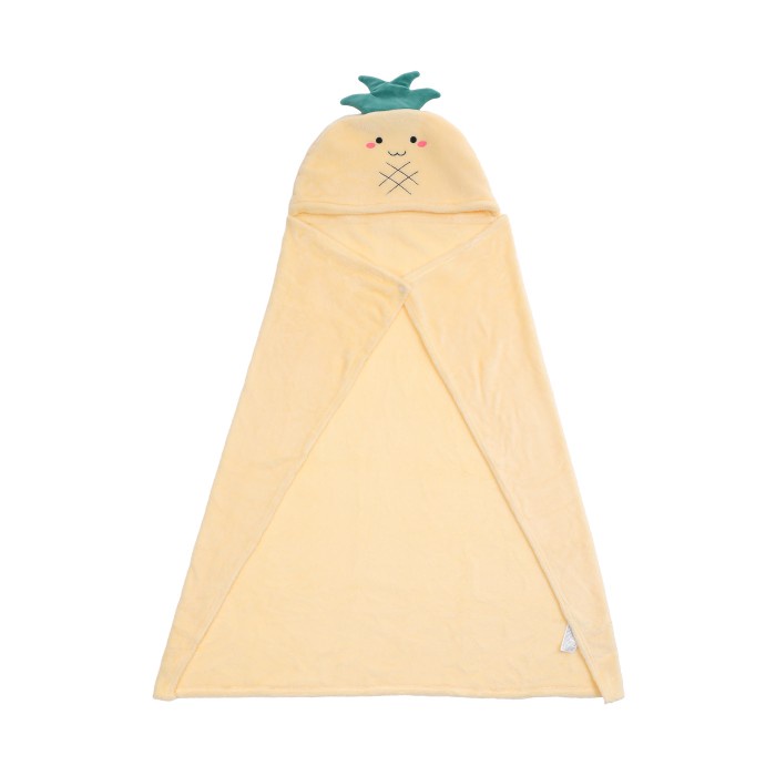 Jual SELIMUT- MINISO SELIMUT REKREASI SERI BUAH DENGAN TOPI SELIMUT ...