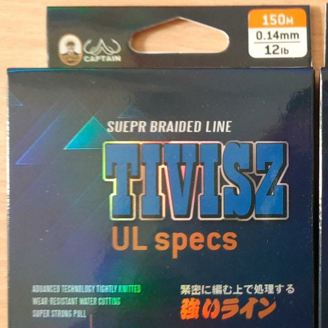 Jual Senar Pancing PE Captain Tivisz 4x 150M 0,06mm 0,08mm 0,10mm 0 ...