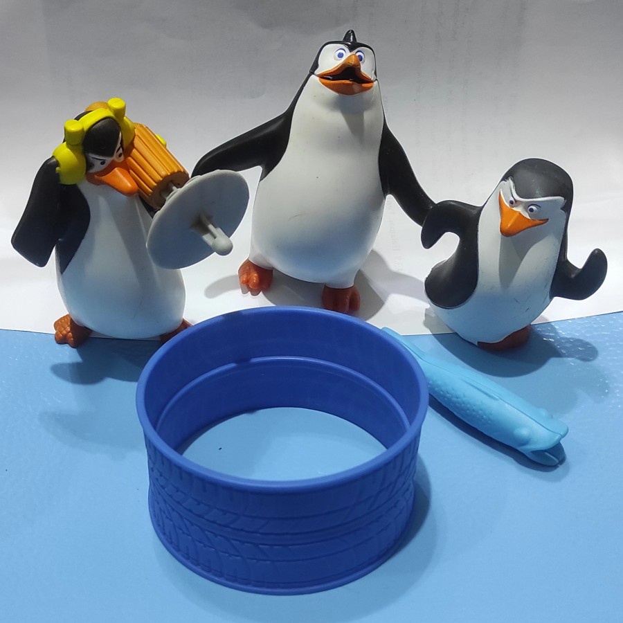 Jual Action Figure Pinguin Madagascar Alex Mcdonalds Mainan Anak 1 set ...