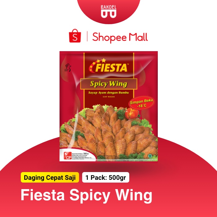 Jual Spicy Wings Fiesta / Spicy Chicken Wings | Shopee Indonesia