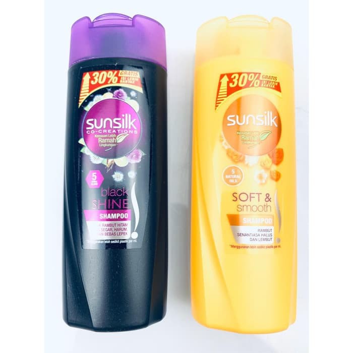 Jual Shampo Sunsilk sampo botol kecil 3 varian produk ukuran 70ml ...