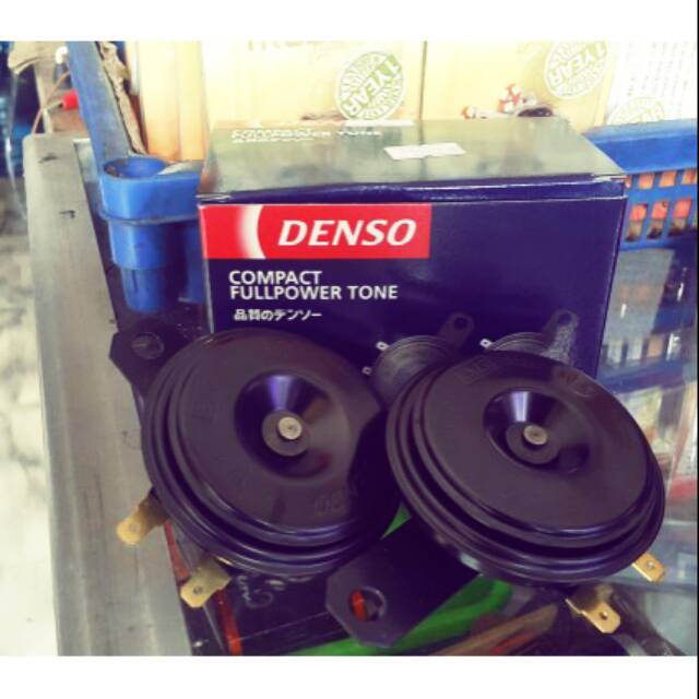 Jual KLAKSON DENSO DISK COMPACT FULLPOWER TONE | Shopee Indonesia