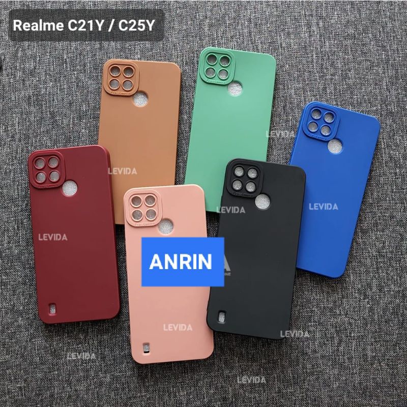 Jual REALME C21 C21Y C25Y CASE PRO CAMERA MACARON CASING SOFTCASE ...