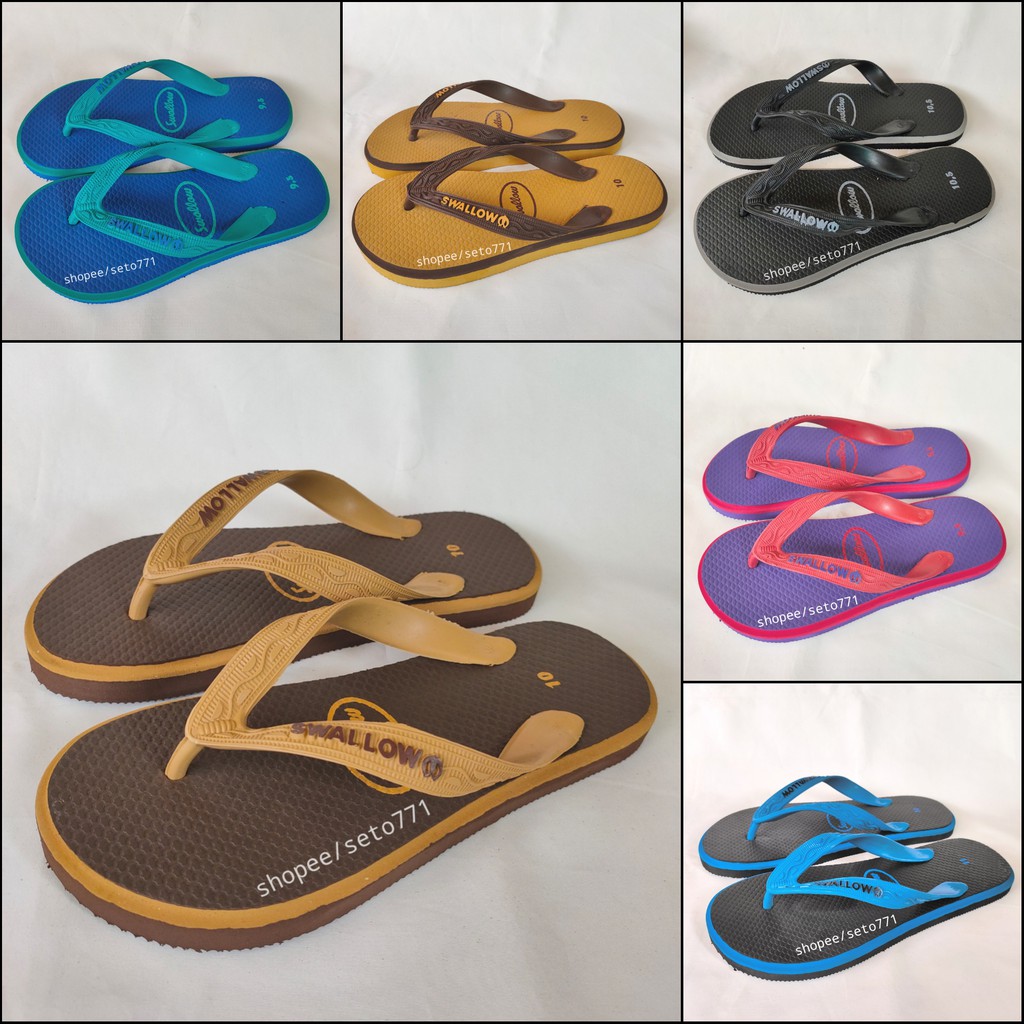 Jual Swallow 609 Original Sandal Japit Sendal Jepit Pria Wanita Warna ...