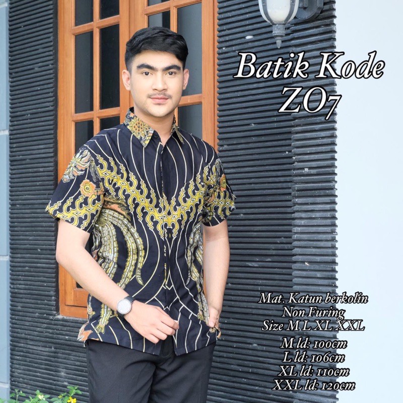 Jual Batik Lanang kode ZO | Shopee Indonesia