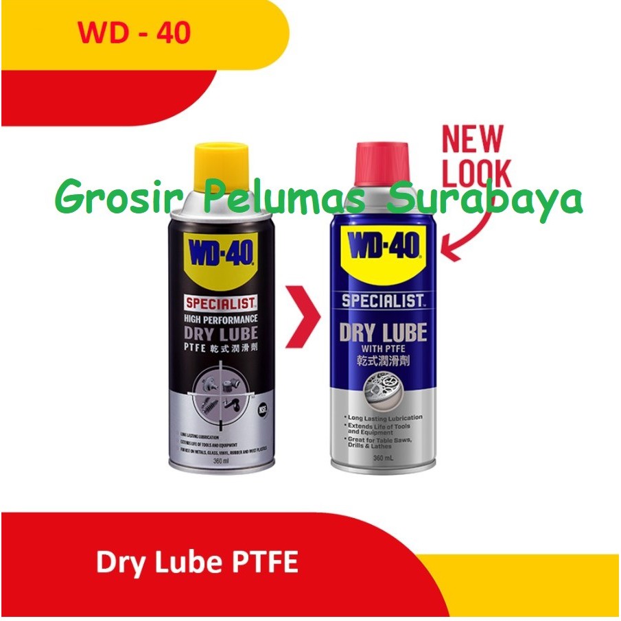 Jual Original WD-40 WD40 WD 40 Specialist Dry Lube Drylube PTFE Pelumas ... Jual Original WD-40 WD40 WD 40 Specialist Dry Lube Drylube PTFE Pelumas ...