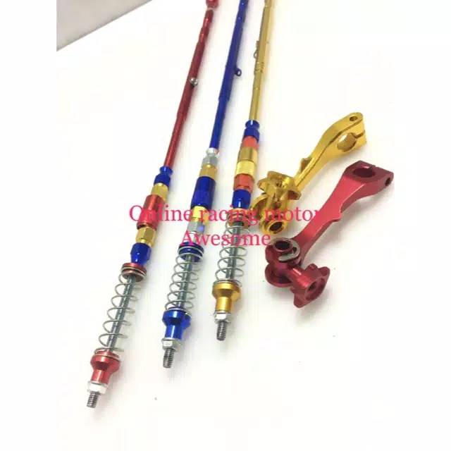 Jual Tiang rem paha rem satu set universal motor tromol rx king supra ...