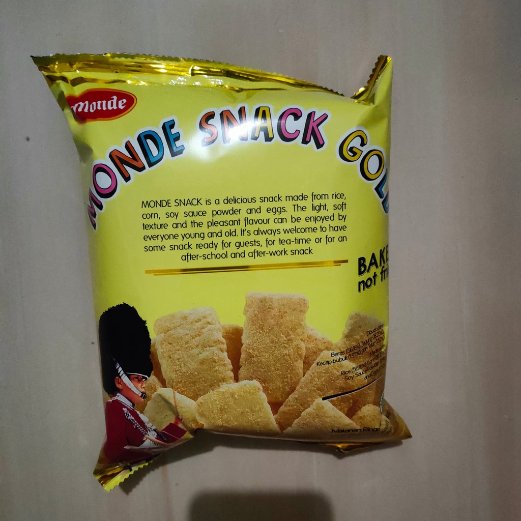 Jual Monde Snack Gold/Spicy 60 gr | Shopee Indonesia