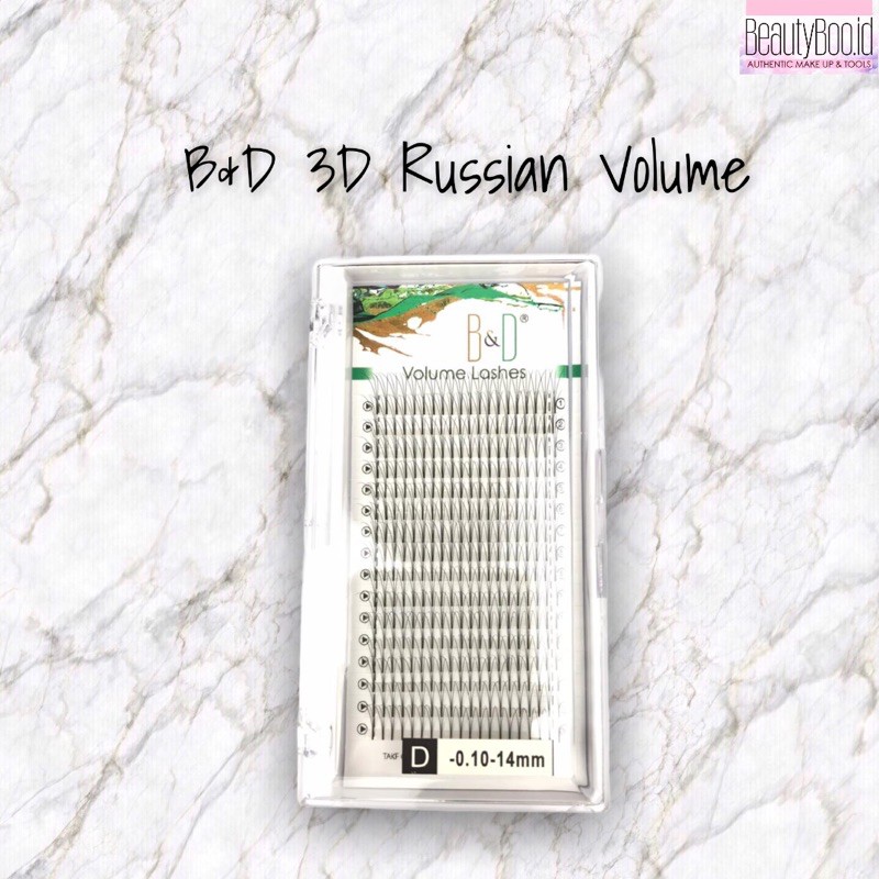 Jual B&D 16 ROW 3D Russian Volume Edition / B&D 3D Russian Volume ...
