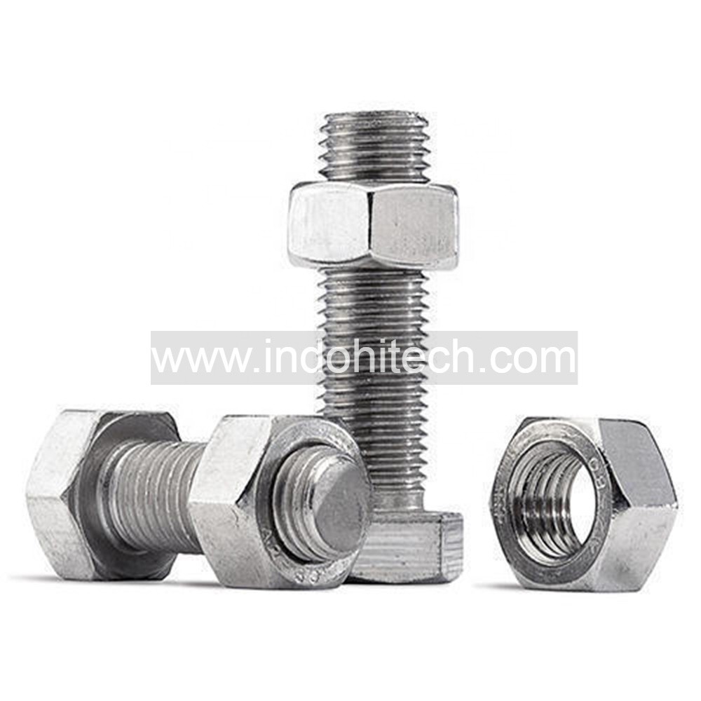 Jual Baut Mur Hex M6 x 30 mm SS304 Baut Hexagon SET M6x30 SUS 304 ...