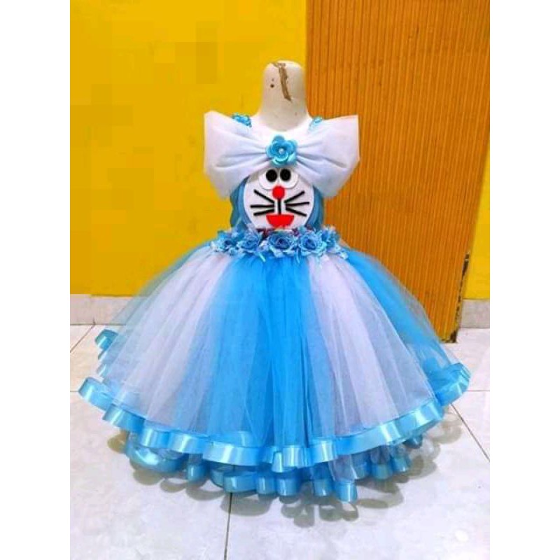 Jual KOSTUM ULANG TAHUN DORAEMON ANAK | Shopee Indonesia