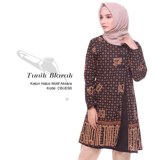 Jual Tunik Batik Blarak Hanacaraka (Chat Penjual) | Shopee Indonesia