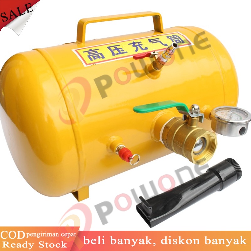 Jual POWONE 5 Galon Bazooka Tyre Bead Seater Booster Angin Tembakan Ban ...