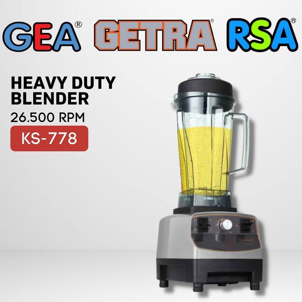 Jual BLENDER HEAVY DUTY GETRA KS-778 KS 778 SMOOTHIE ICE BLENDER ORIGINAL | Shopee Indonesia