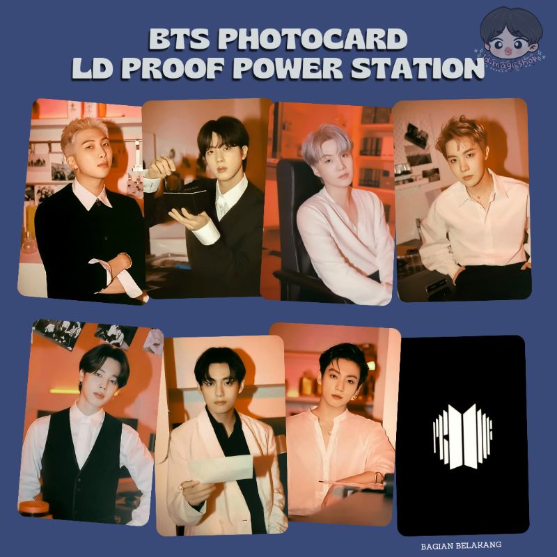 Jual UNOFFICIAL PHOTOCARD LUCKYDRAW BTS PC LD BE BUTTER PROOF M2U PWS ...