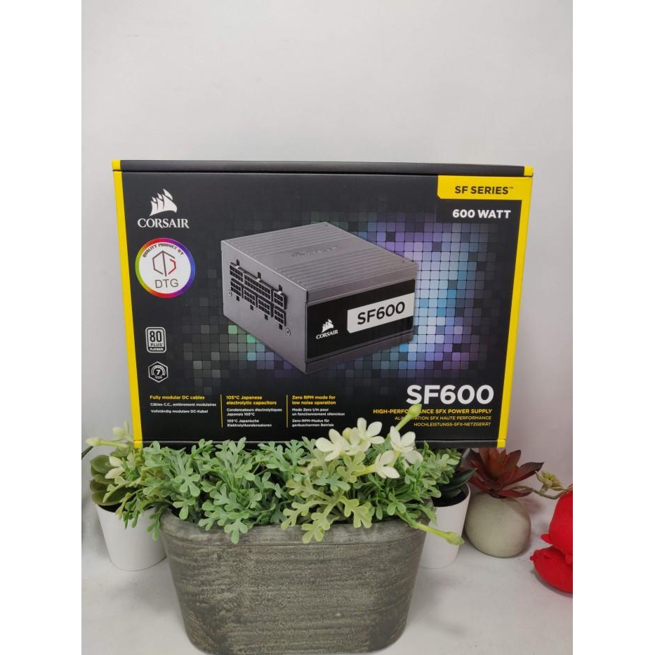 Jual Corsair Sf600 Platinum - Sfx Psu Small Form Factor Sf 600 Watt 80 Plus | Shopee Indonesia