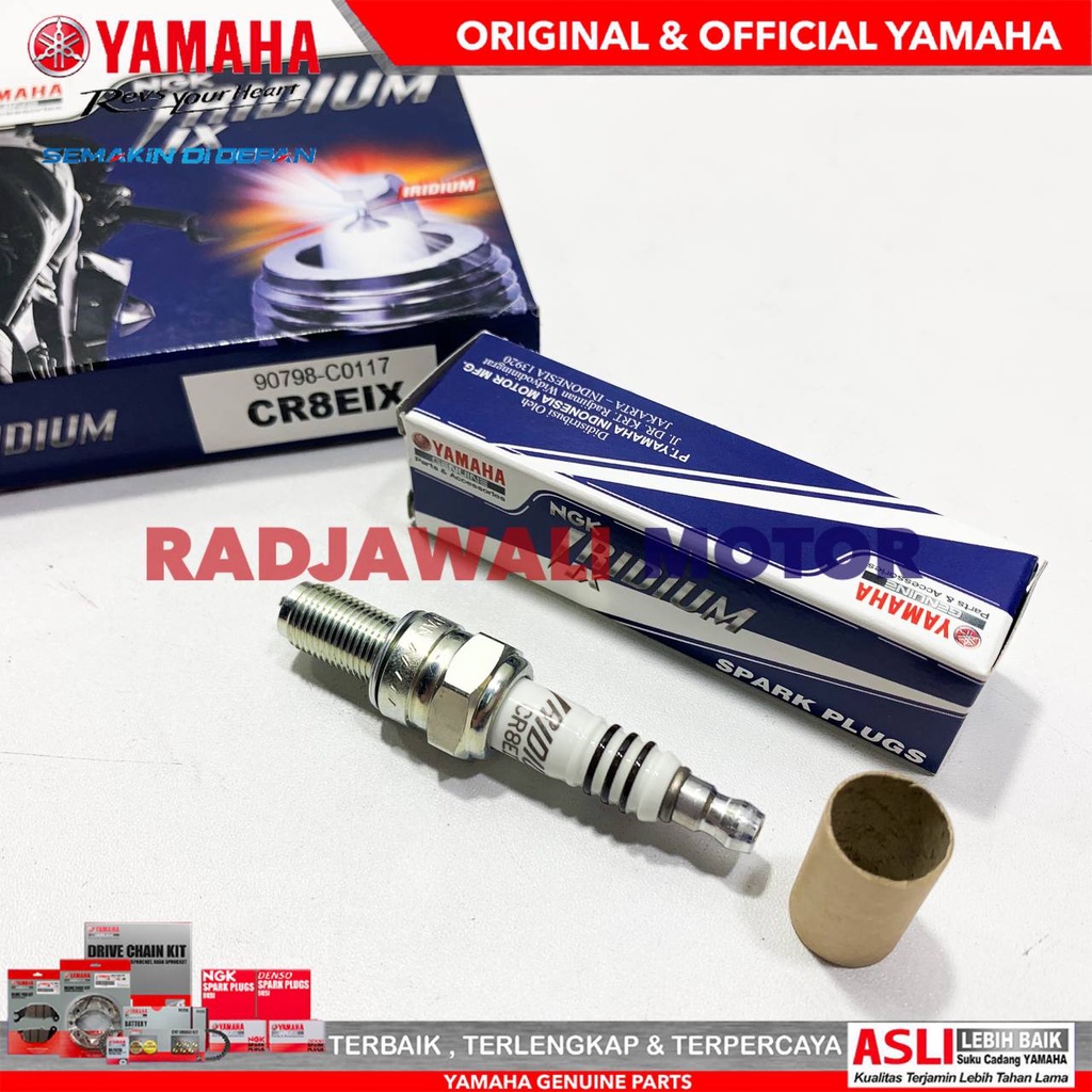 Jual BUSI NGK IRIDIUM IRRIDIUM CR8EIX VIXION NEW / JUPITER MX KING ASLI NGK YAMAHA CR8EIX ...