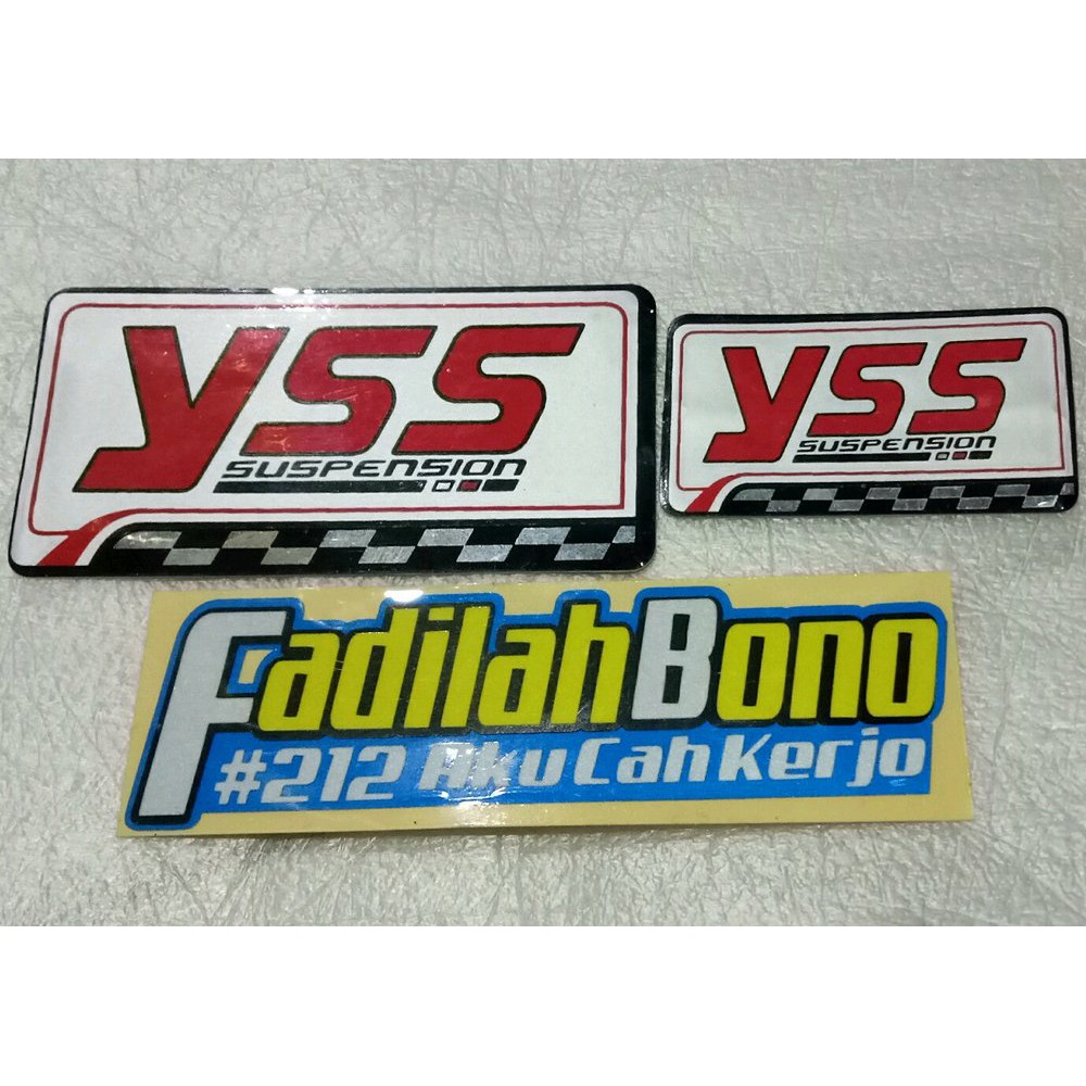 Jual Jual Sticker YSS 95 persen mirip ori terakhir | Shopee Indonesia