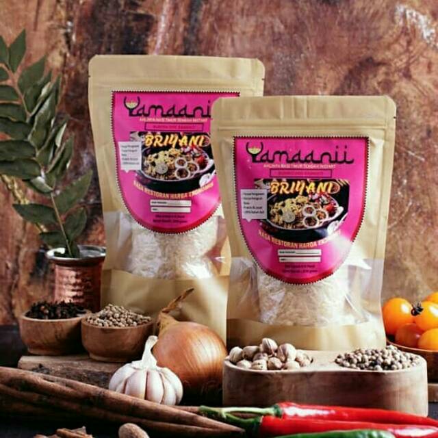 Jual Nasi biryani, basmati instan, beras instan, yamaani, nasi timur ...