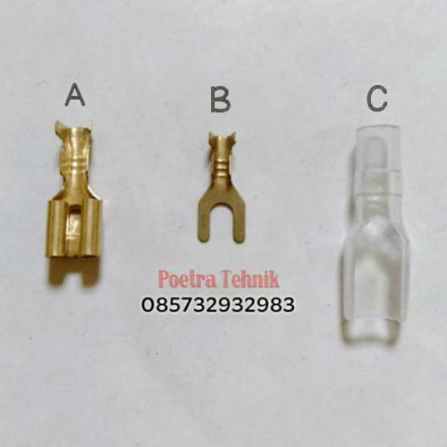 Jual Skun kabel/Terminal Kuningan/sekun Gepeng & Kondom Isolator ...