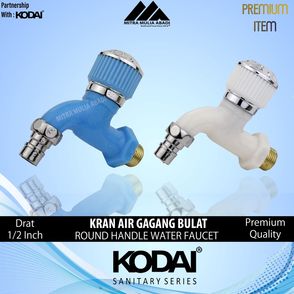 Jual Kran Air Tembok Model Bulat Drat 1/2 Inch | Kran Kamar Mandi | KTS ...