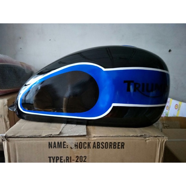 Jual TANGKI MODEL JAPSTYLE BLUE | Shopee Indonesia