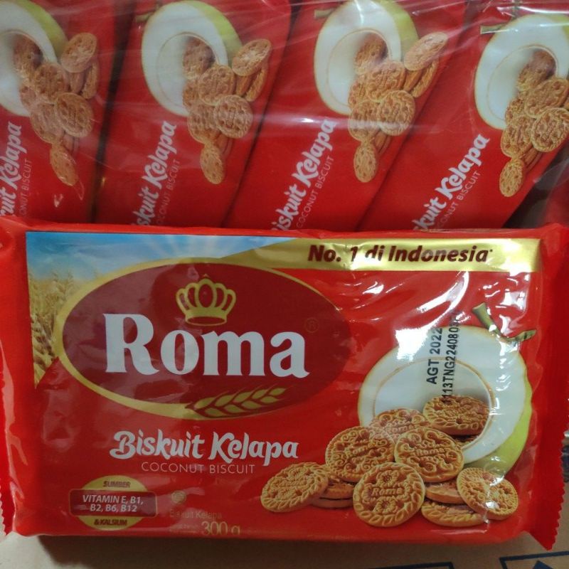 Jual Roma biskuit kelapa 300g | Shopee Indonesia