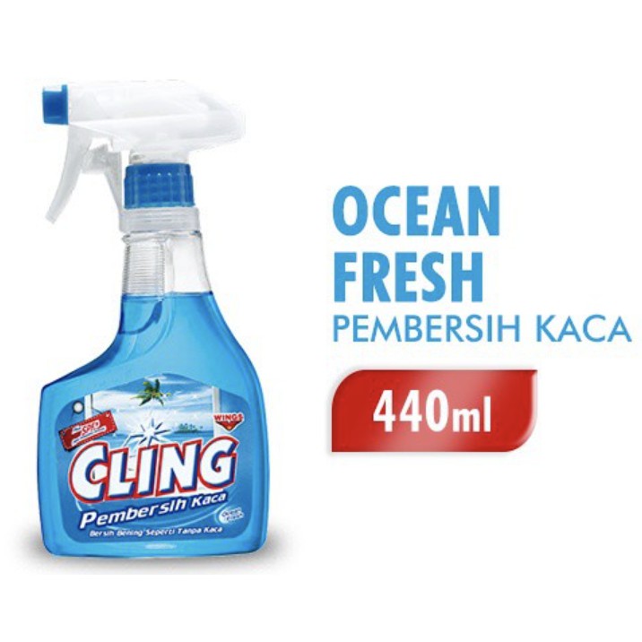 Jual CLING Pembersih Kaca KUNING BIRU HIJAU UNGU Botol | Shopee Indonesia