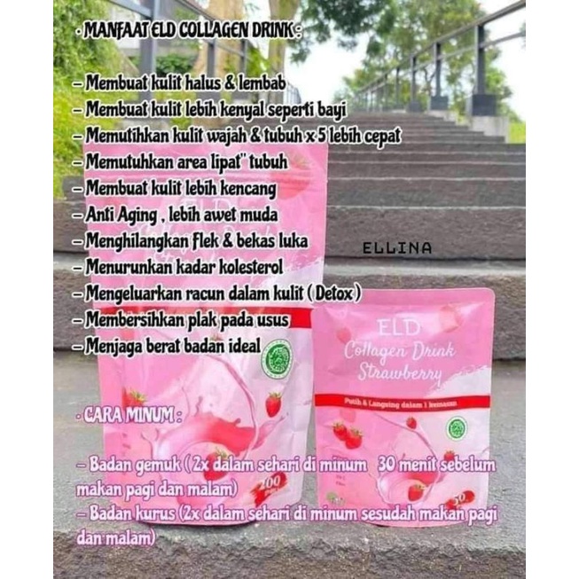 Jual ELD collagen drink 200gr (BPOM) | Shopee Indonesia