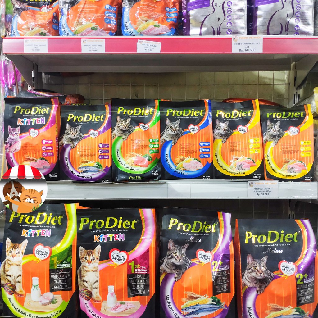Jual Prodiet Adult Cat Food 500gr - Pro Diet Makanan Kucing Dewasa ...