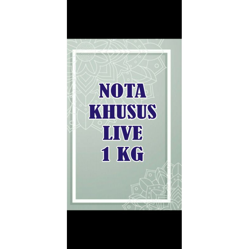 Jual link nota 1 kg | Shopee Indonesia