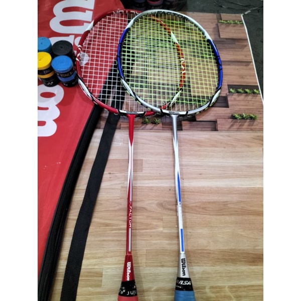 Jual RAKET BADMINTON WILSON K FACTOR BLADE | Shopee Indonesia