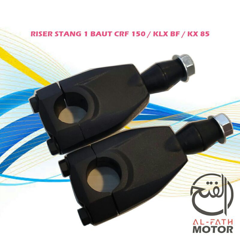 Jual Riser Raiser Stang Baut 1 KLX BF / KX 85 / CRF 150 Plus Mur Karet ...