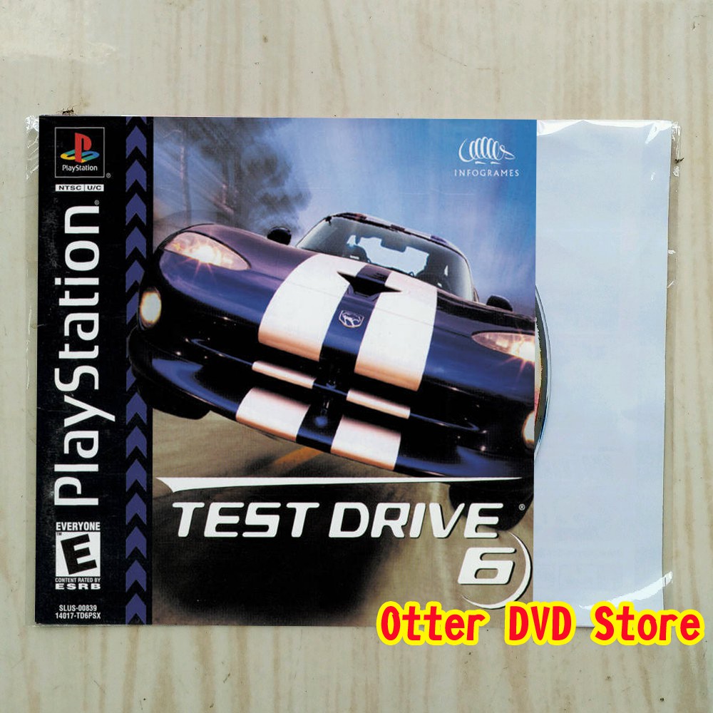 Jual Kaset CD Game Ps1 Ps 1 Test Drive 6 | Shopee Indonesia