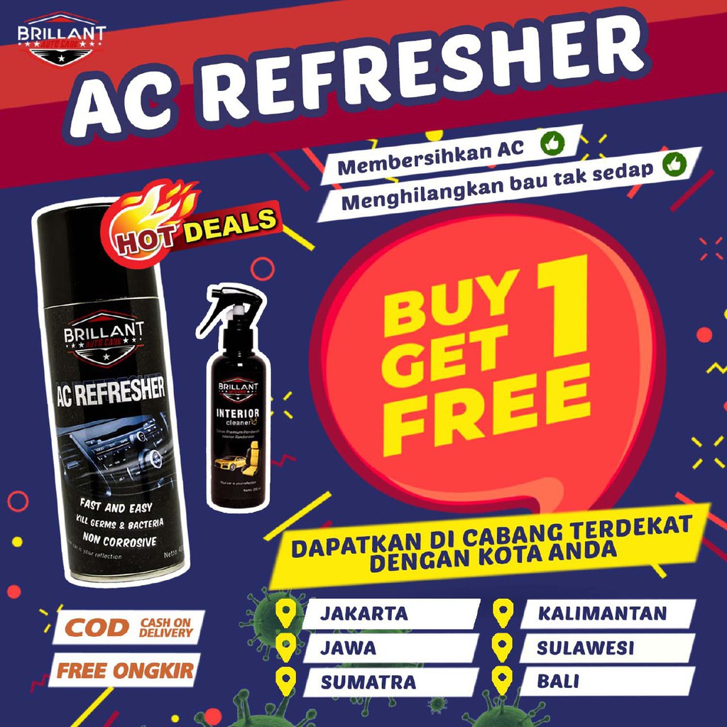 Jual PEMBERSIH AC INSTAN |AC REFRESHER | PENDINGIN AC | PENGHARUM AC ...