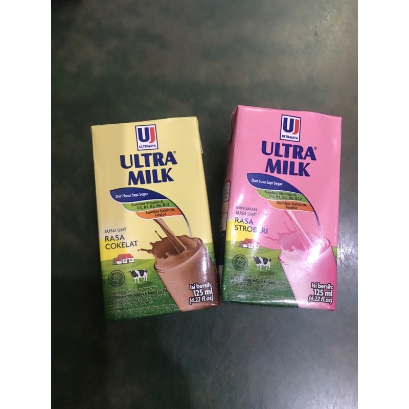 Jual ULTRA MILK 125 ml Susu UHT | Shopee Indonesia
