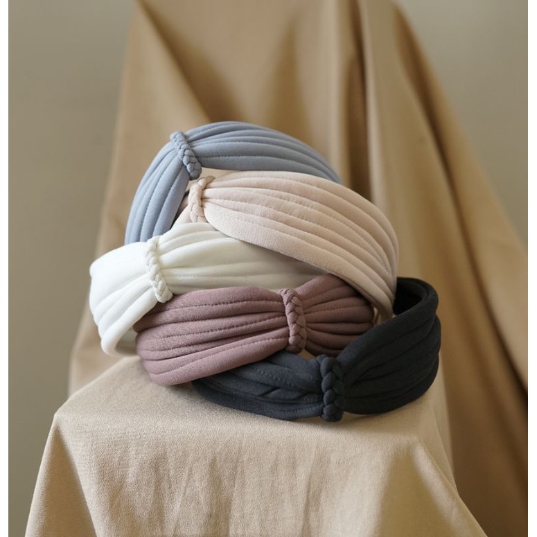 Jual BANDO BANDANA FLUFFY HEADBAND WANITA CEWEK KOREA AKSESORIS ...