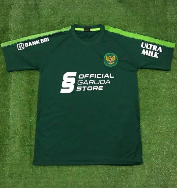 Jual Jersey Timnas Hijau 2019 Training Latihan Indonesia OGS Printing ...