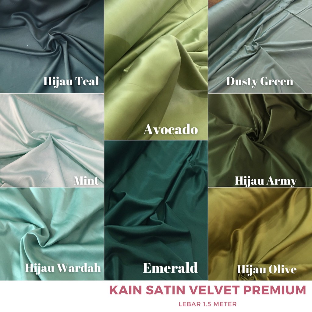 Jual Dasar Kain Satin Velvet Premium Background Backdrop Variasi All ...