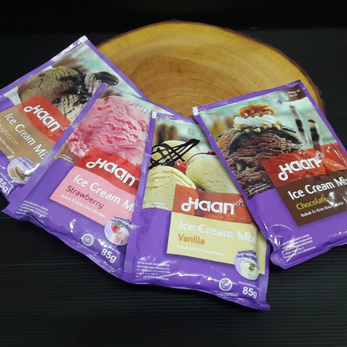 Jual HAAN ICECREAM MIX CHOCOLATE ALL VARIANT 90 GRAM | Shopee Indonesia