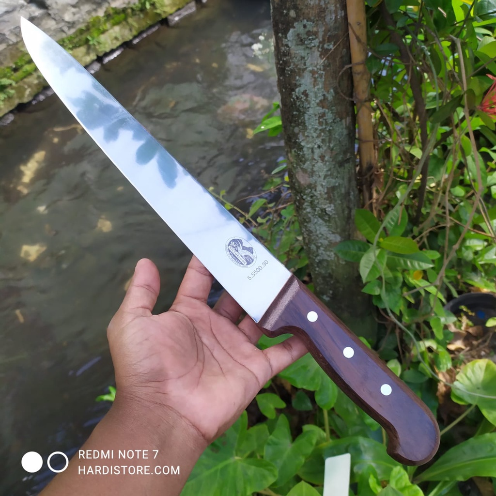 Jual Pisau Sembelih 30 cm Victorinox Butcher Knife 5.5500.30 Rosewood ...