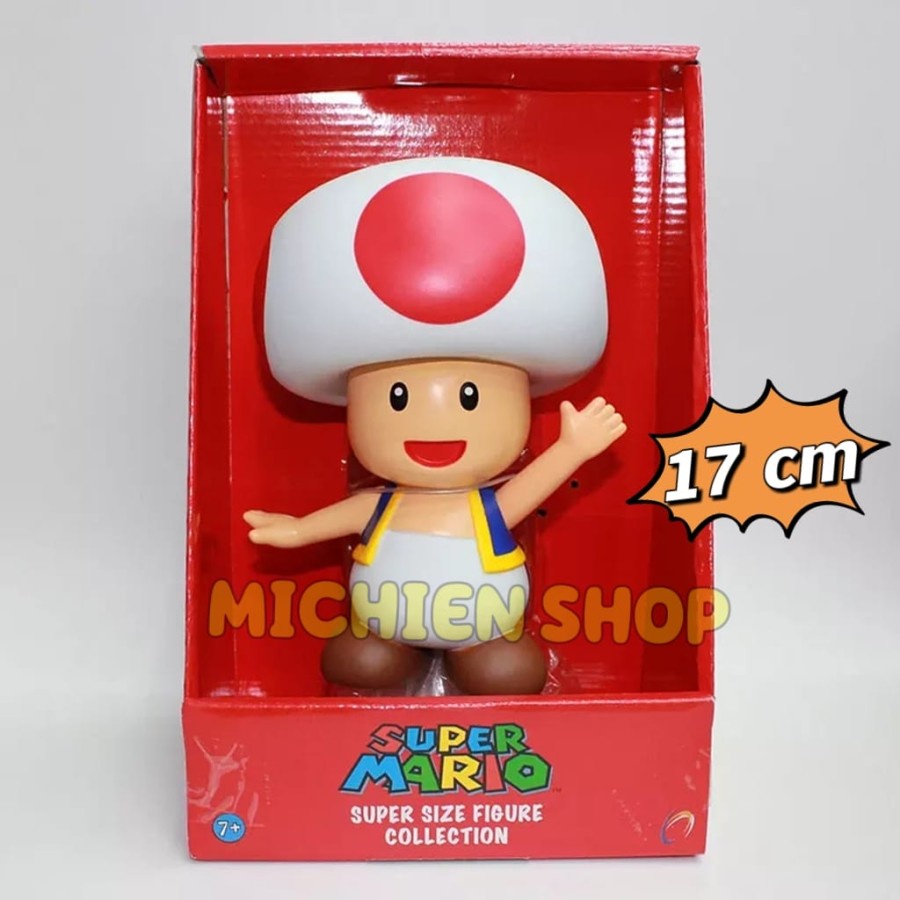 Jual Super Mario Bros Action Figure Pajangan Miniatur | Shopee Indonesia