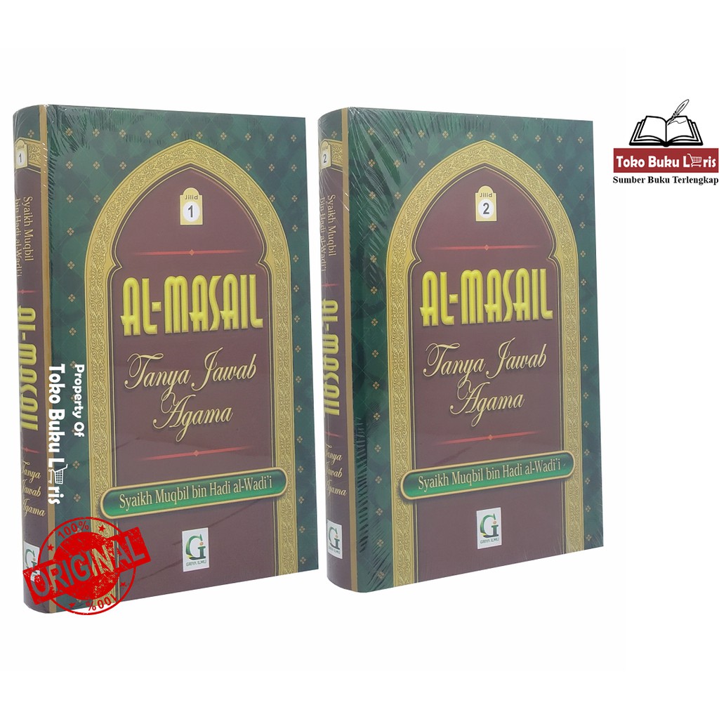 Jual Paket 2 Buku Al-Masail Tanya Jawab Agama KOMPLIT 1SET isi Jilid 1 ...