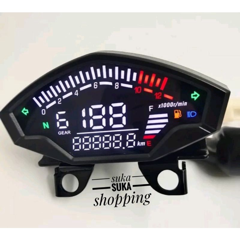 Jual spedometer gpx full digital spedometer gpx spedo gpx full digital ...