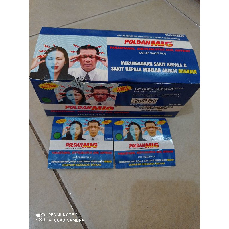 Jual poldanmig obat sakit kepala per strip | Shopee Indonesia