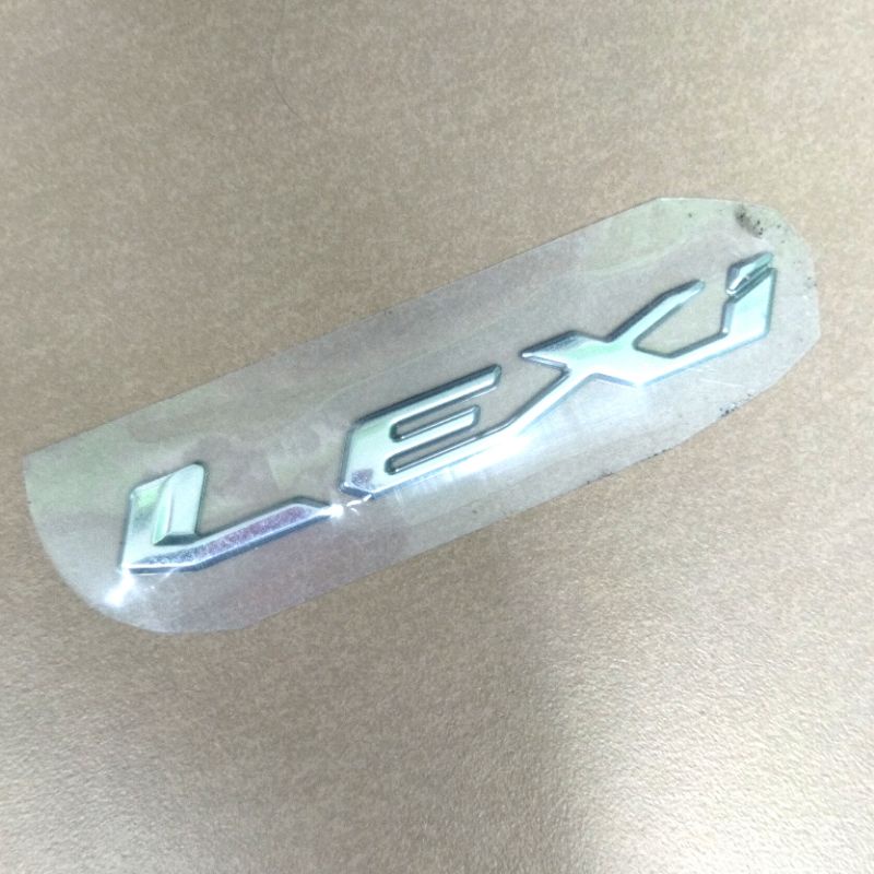 Jual LOGO EMBLEM STIKER ORIGINAL YAMAHA LEXI LEXY LEXSI | Shopee Indonesia
