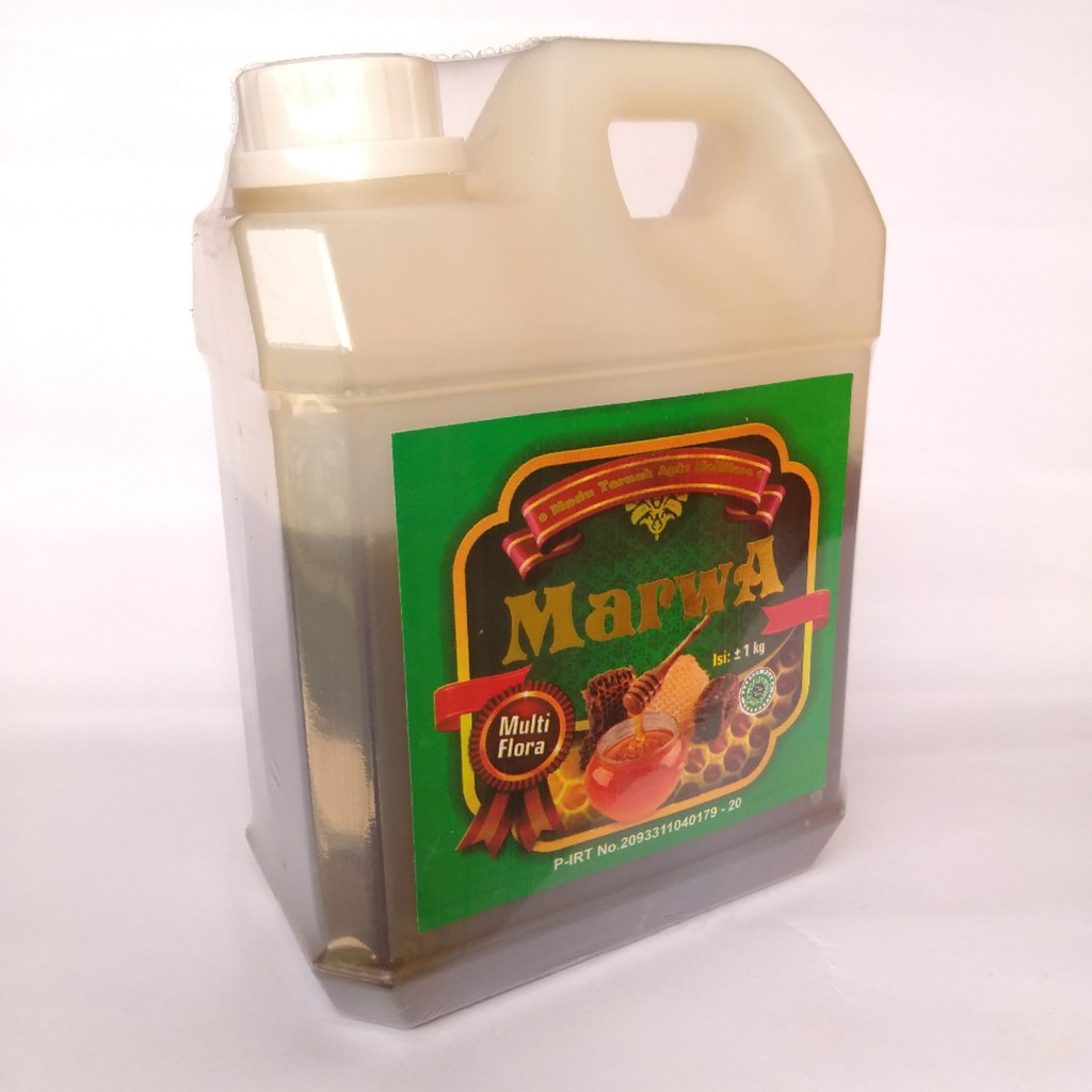 Jual Madu Murni Marwa Multi Flora Al-Ghuroba Jerigen 1kg | Shopee Indonesia