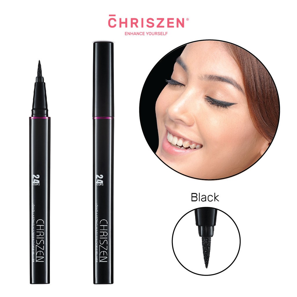 Jual Chriszen Eyeliner for Beginner - Black (MALAYSIA BRAND) | Shopee ...