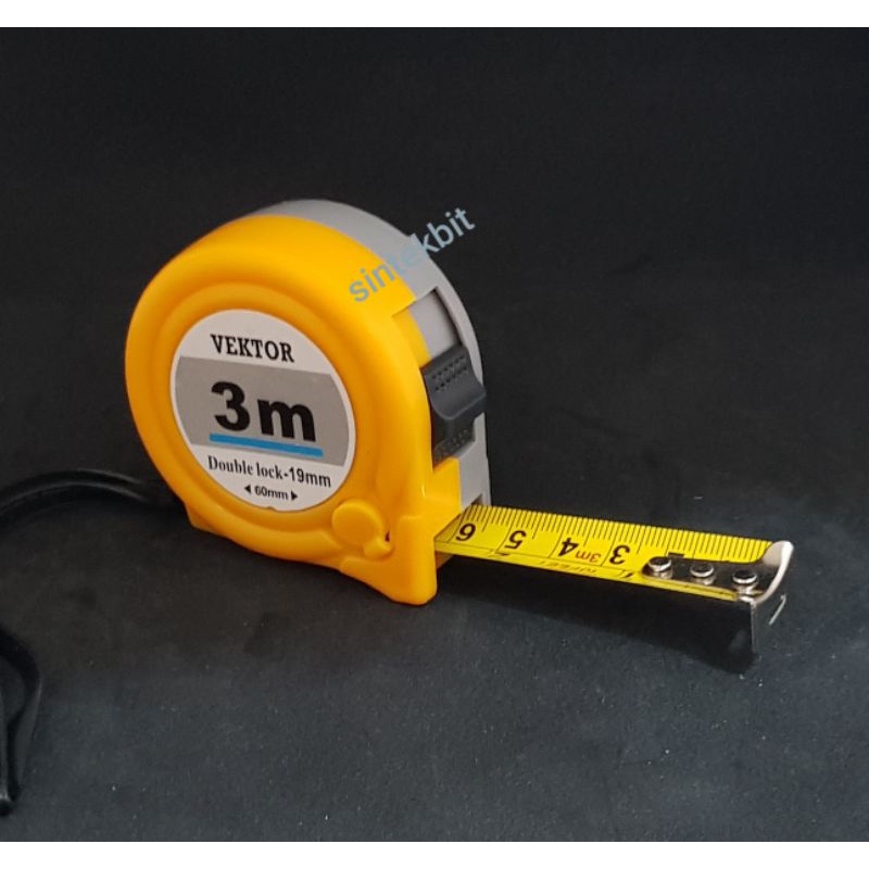 Jual Meteran 3M DOUBLE-LOCK anti pecah HARD CASE | Shopee Indonesia